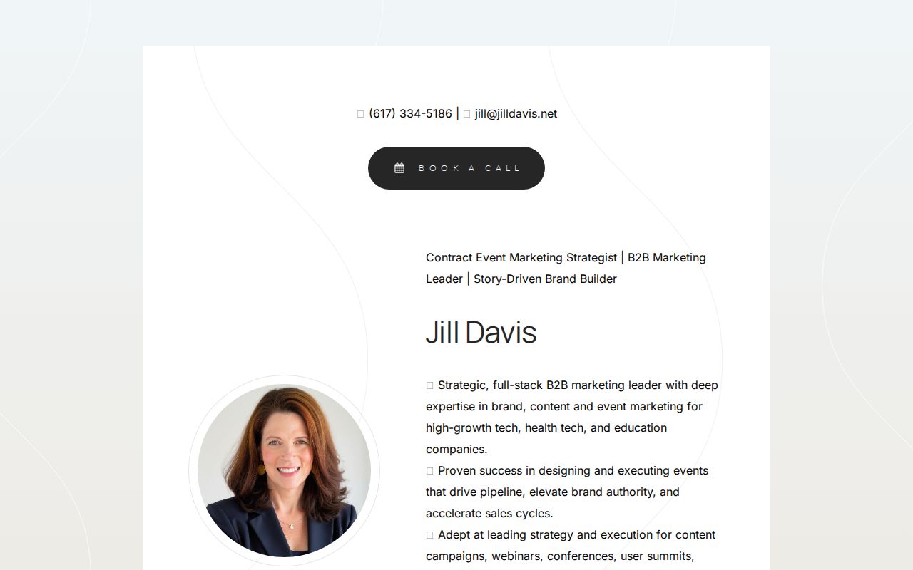 Jill Davis Content + Event Marketing Strategist